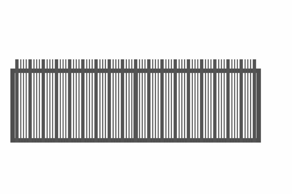 Aluminium Sliding Gate GM-SDWL-48 - SD ALUMINIUM